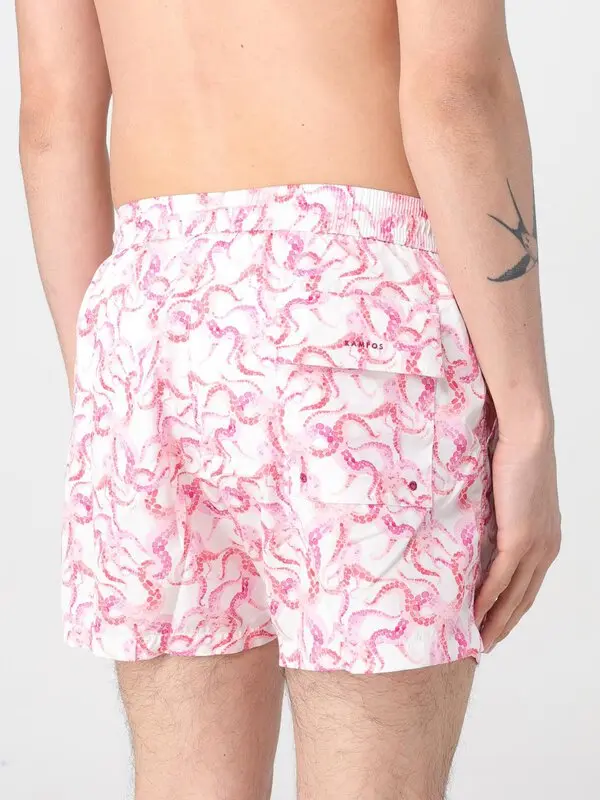 KAMPOS Printed Swim Shorts - Pink