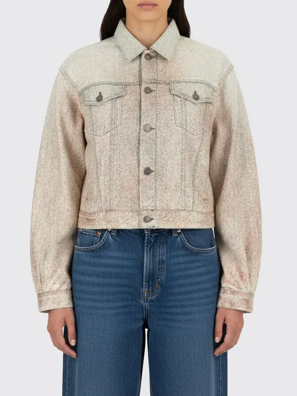 HAIKURE Abstract Denim Jacket