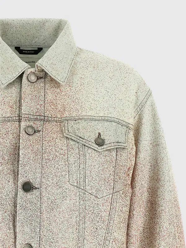 HAIKURE Abstract Denim Jacket