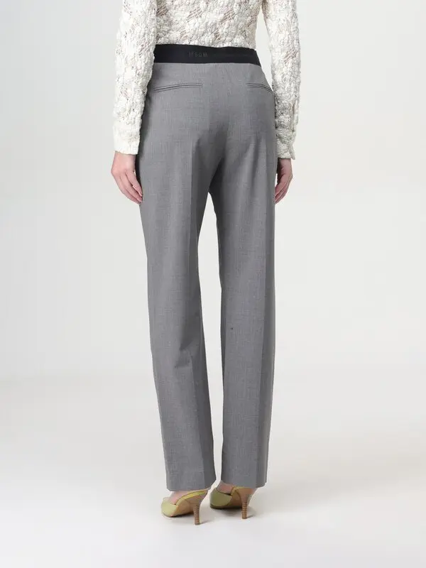 MSGM Tailored Trousers - Grey