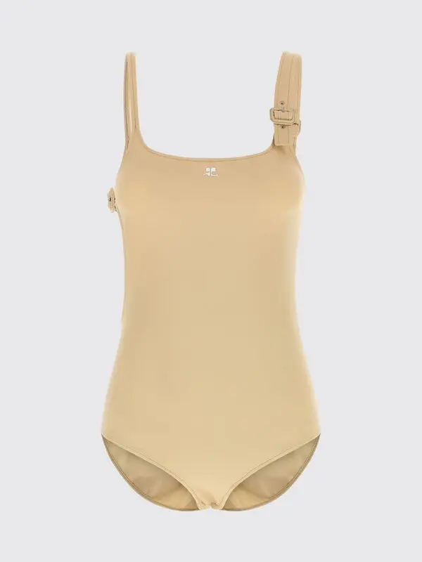 COURREGES Stretch Polyamide One-piece Swimsuit