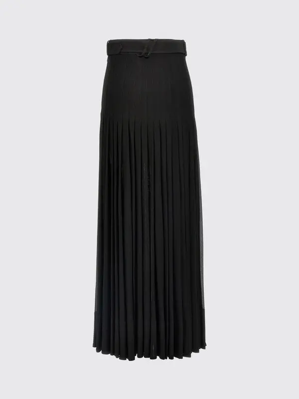 Burberry Pleated Maxi Skirt