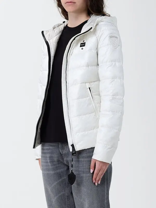 BLAUER. Nylon Down Jacket - White