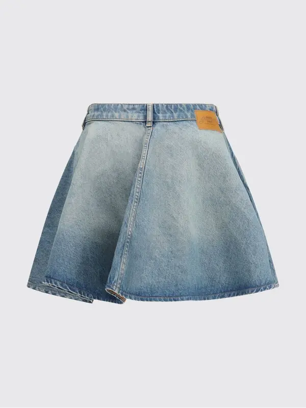 GANNI Denim Mini Skirt