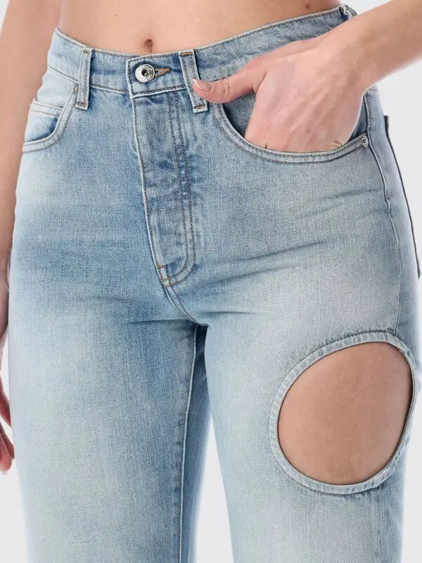 Off-White Meteor Cut-out Jeans