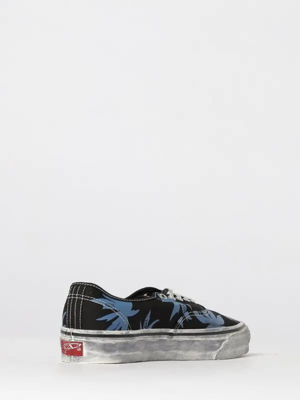 VANS Lx Authentic 44 Floral & Tropical Printed Canvas Sneakers - Black