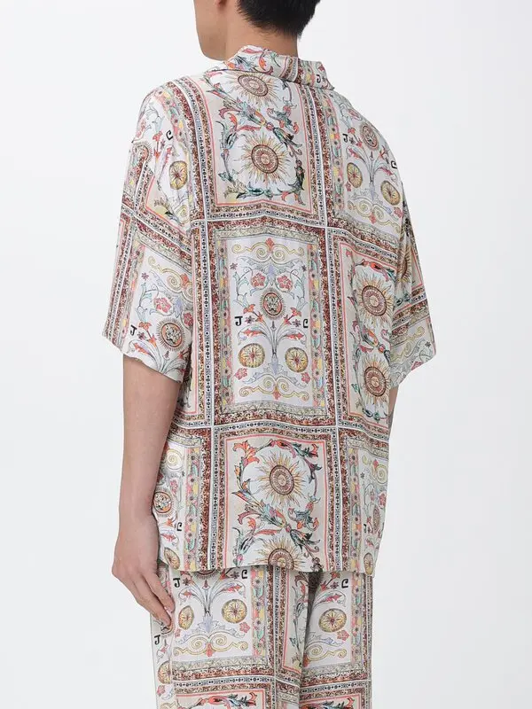 Just Cavalli Printed Viscose Shirt