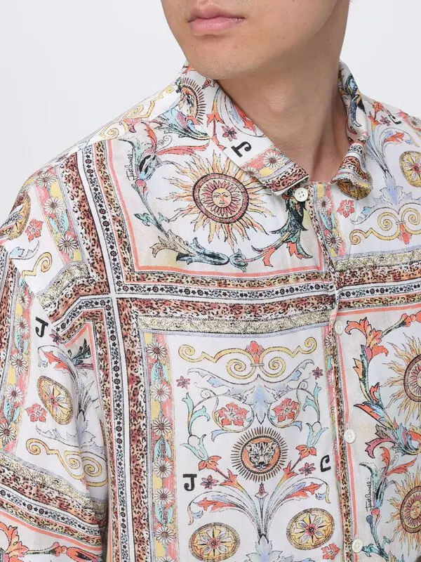 Just Cavalli Printed Viscose Shirt