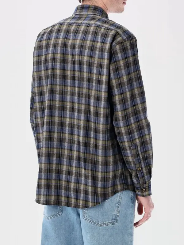 ERL Check Cotton Blend Shirt