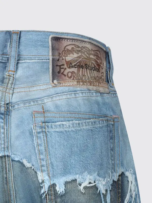 Acne Studios Trompe L'oeil 1981 Organic Denim Jeans
