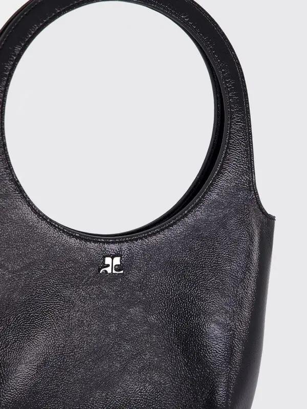 COURREGES Holy Leather Shoulder Bag