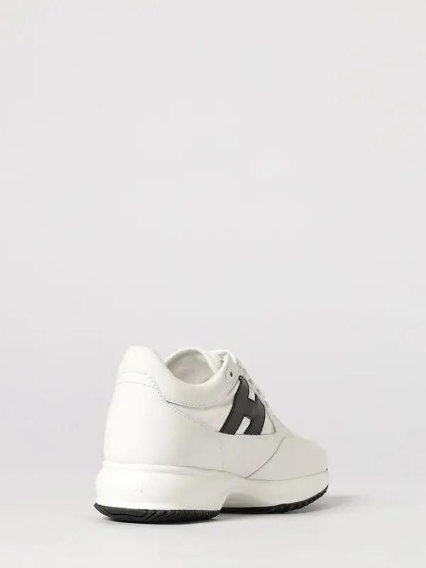 Hogan Interactive Leather And Nylon Sneakers
