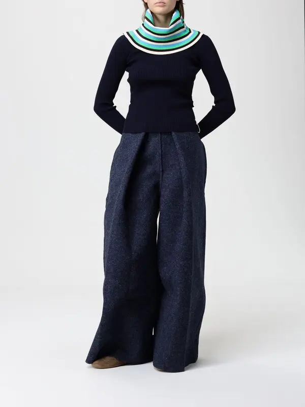 Sunnei Tailored Wide-leg Trousers