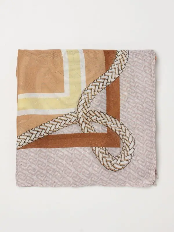 Liu Jo Printed Scarf - Natural