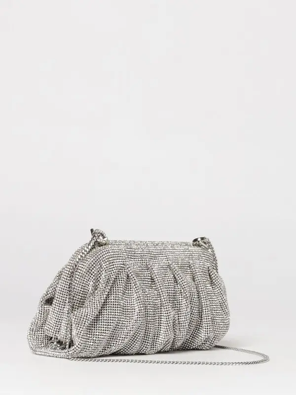 Benedetta Bruzziches Rhinestone Aluminum Clutch
