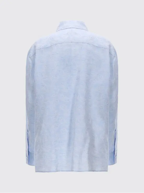 Etro Cotton Shirt With Paisley Print