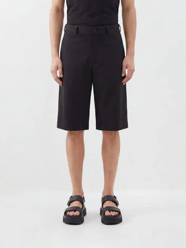 Comme Des Garçons Pure Wool Chino Shorts