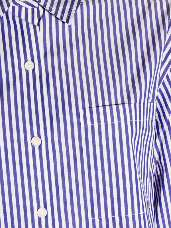 RAG&BONE Relaxed Fit Striped Cotton Shirt