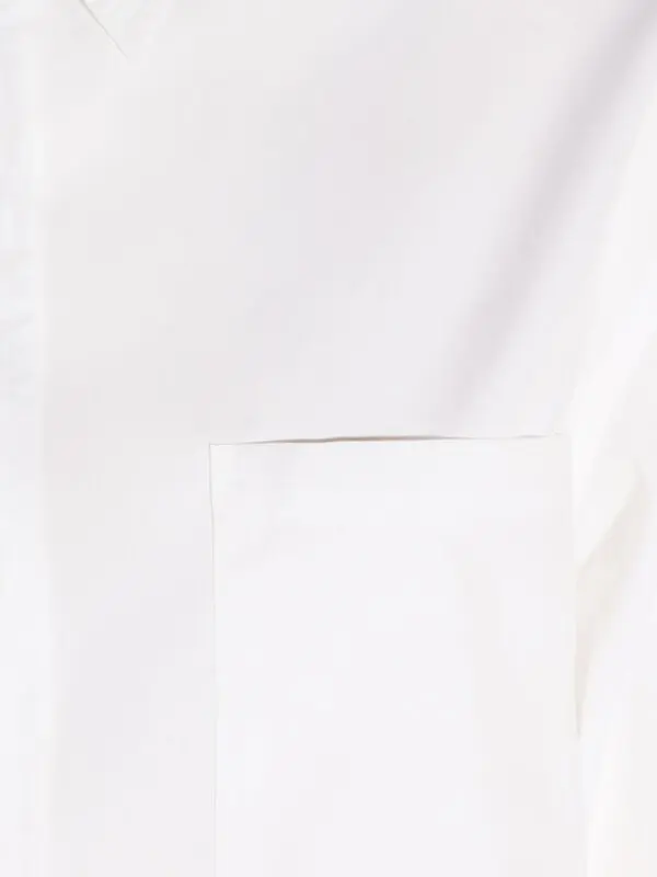 RAG&BONE Relaxed Fit Cotton Poplin Shirt With Dropped Shoulders