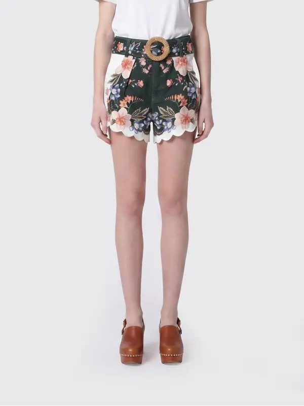 Farm Rio Berry Garden Cotton Shorts