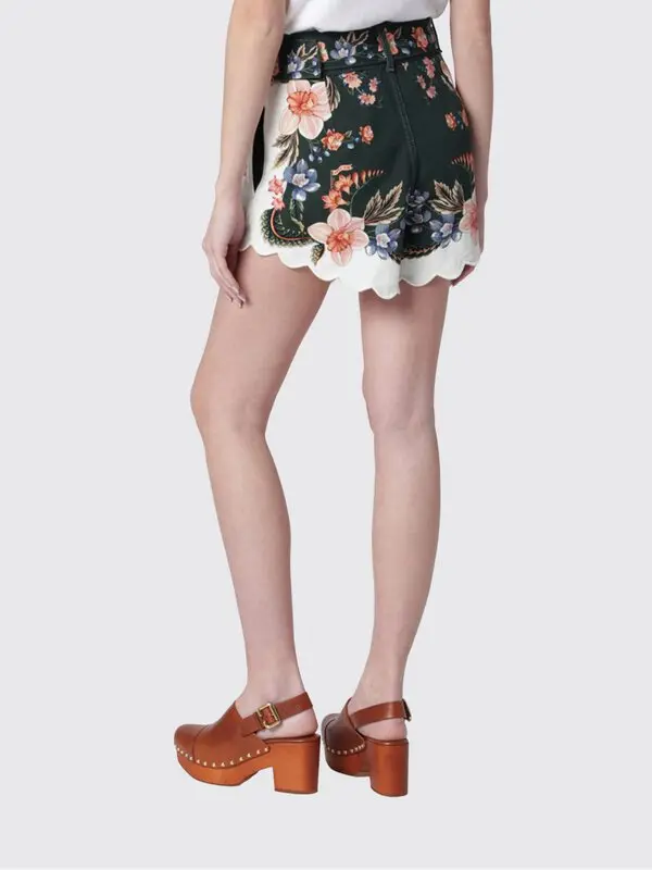 Farm Rio Berry Garden Cotton Shorts