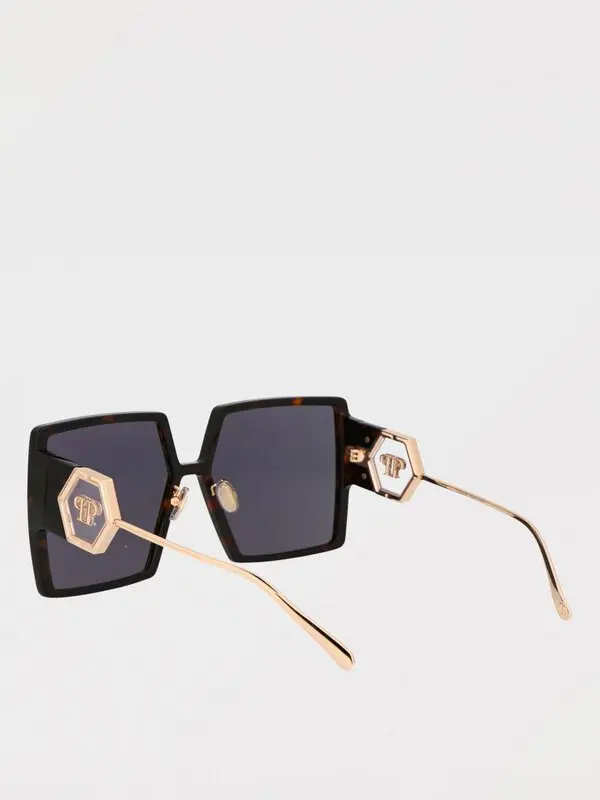 Philipp Plein Oversized Square Frame Sunglasses - Brown