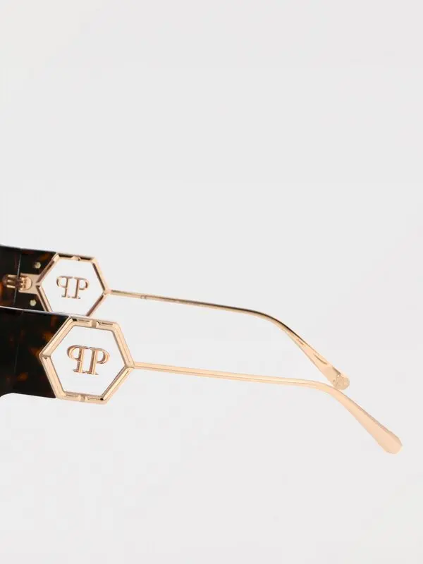 Philipp Plein Oversized Square Frame Sunglasses - Brown