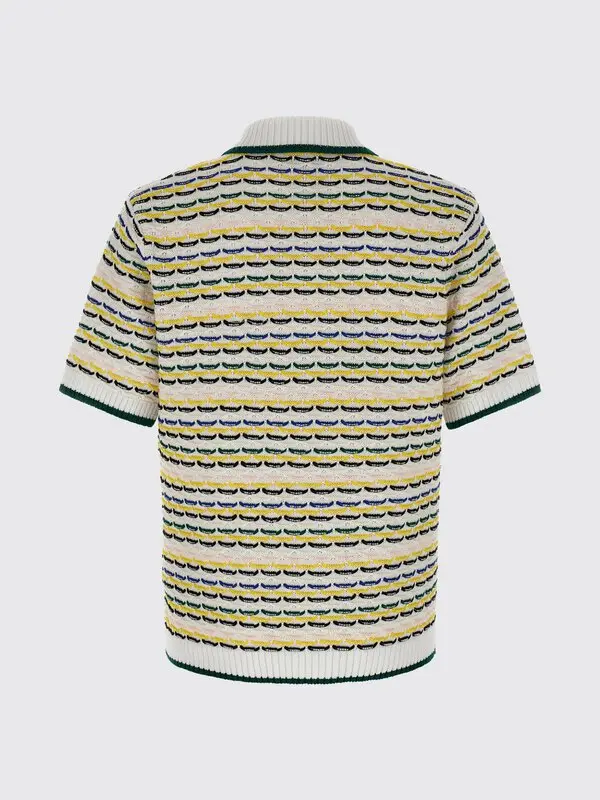 Casablanca Multi Cotton Knit Polo