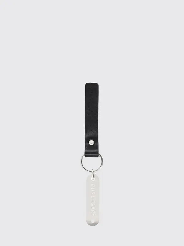 Our Legacy Metal And Leather Keychain