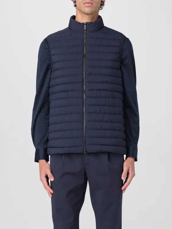 Peuterey Moise Padded Nylon Vest - Blue