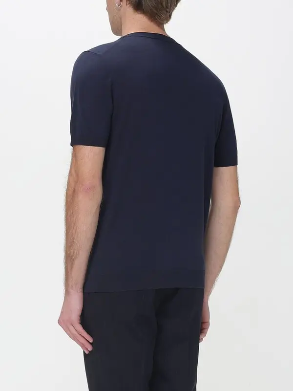 LARDINI Silk Crew Neck Sweater