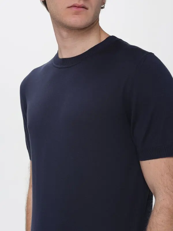 LARDINI Silk Crew Neck Sweater