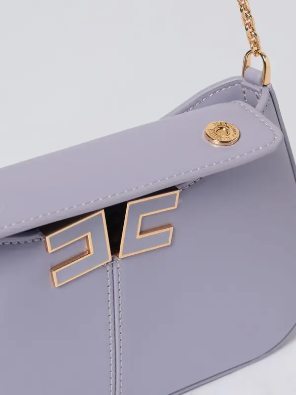 Elisabetta Franchi Brushed Faux Leather Bag