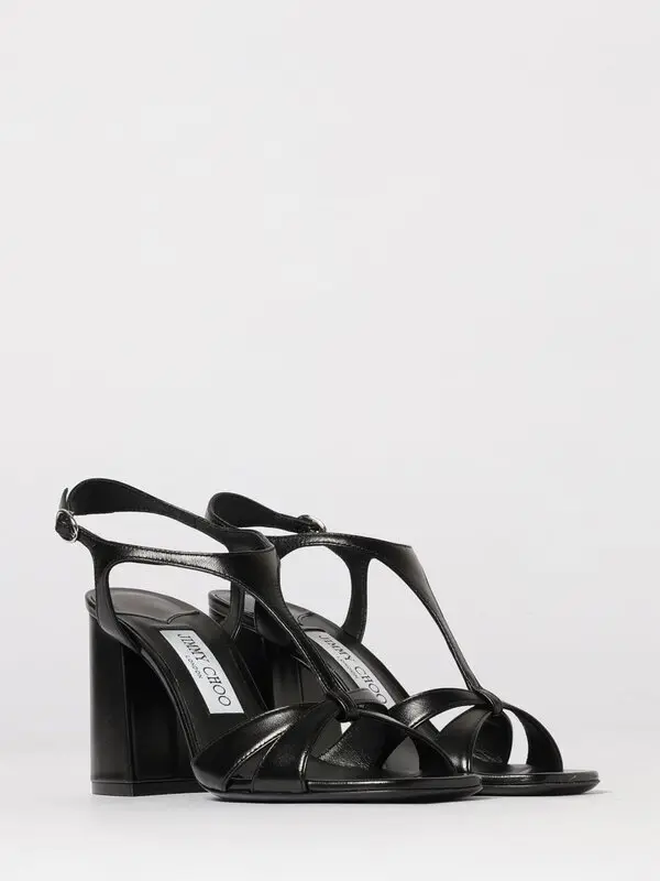 JIMMY CHOO Kesia Nappa Leather Sandal