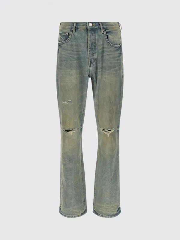 PURPLE BRAND Hadley Vintage Straight Distressed Denim Jeans