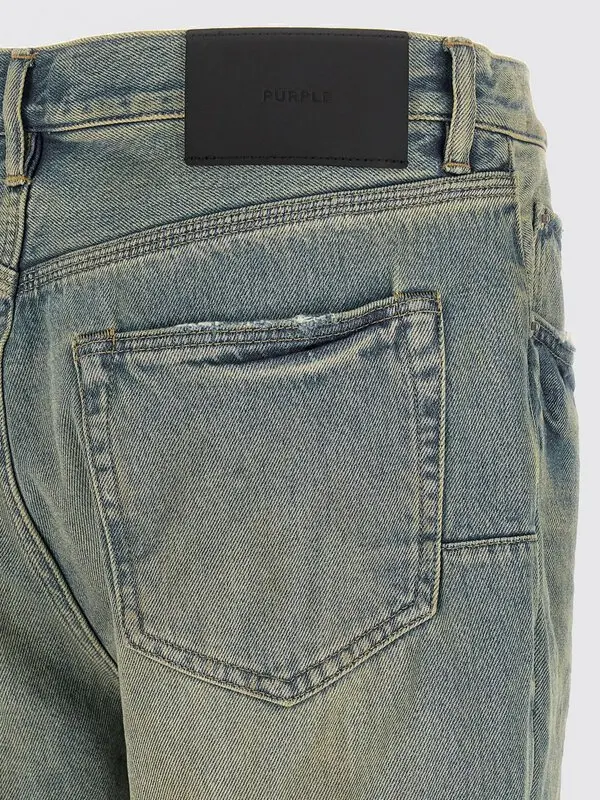 PURPLE BRAND Hadley Vintage Straight Distressed Denim Jeans