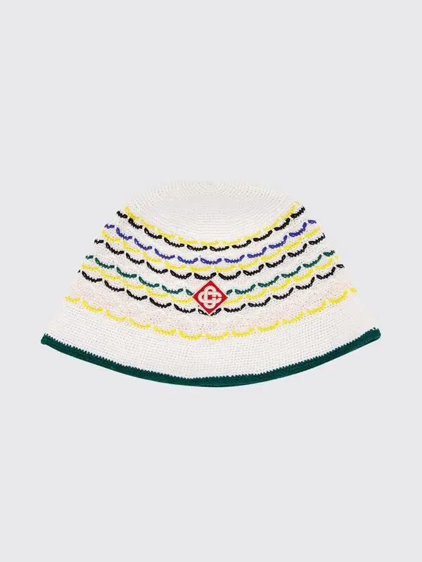 Casablanca Crochet Cotton Bucket Hat