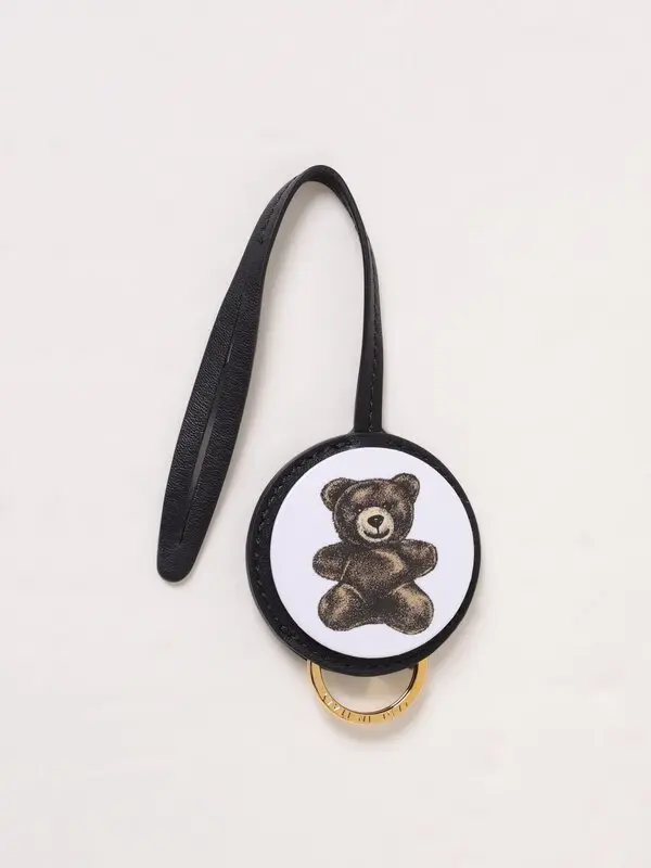 Moschino Keyring With Logo Detail - Fa01