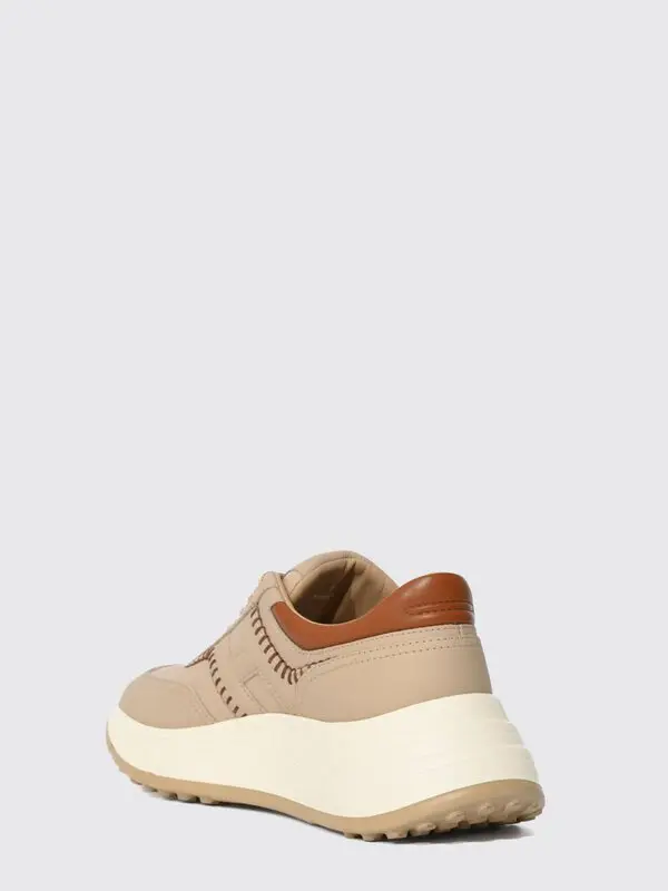 Hogan H669 Nappa Leather Sneakers - Beige