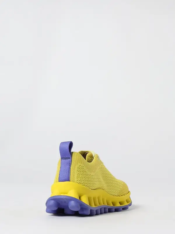 Camper Lace-up Athletic Trainers - Yellow