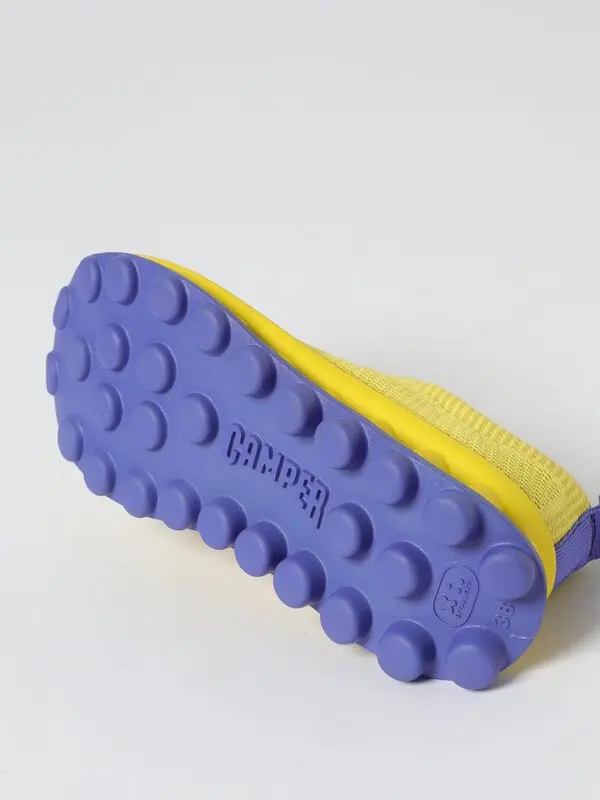Camper Lace-up Athletic Trainers - Yellow