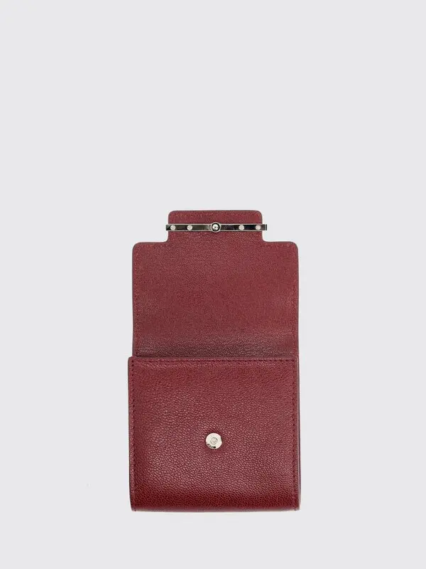 TOM FORD Leather Credit Card Holder - Red