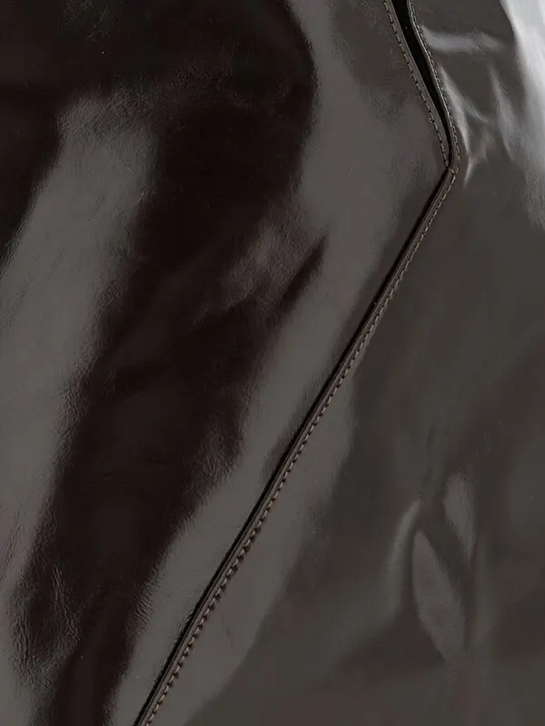 MAISON MARGIELA Japanese Smooth Leather Handbag With Iconic Stitching