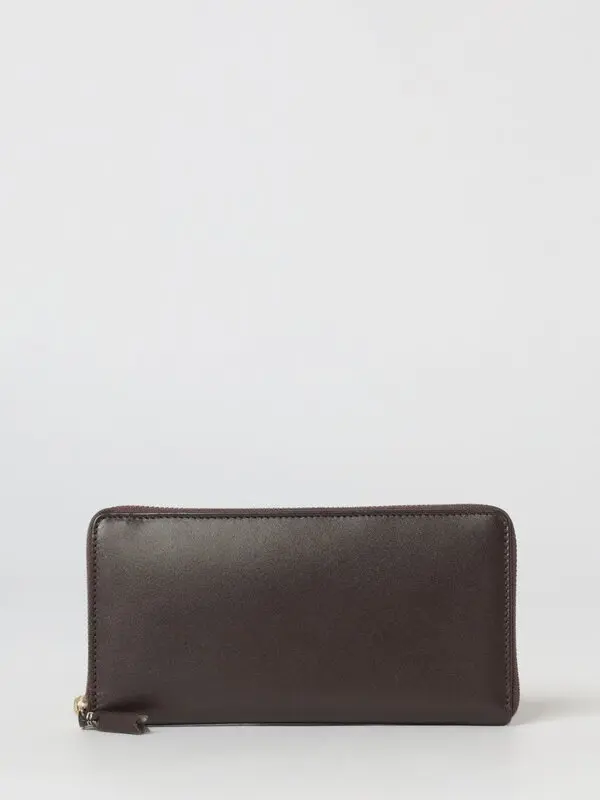 Comme Des Garçons Leather Wallet - Brown