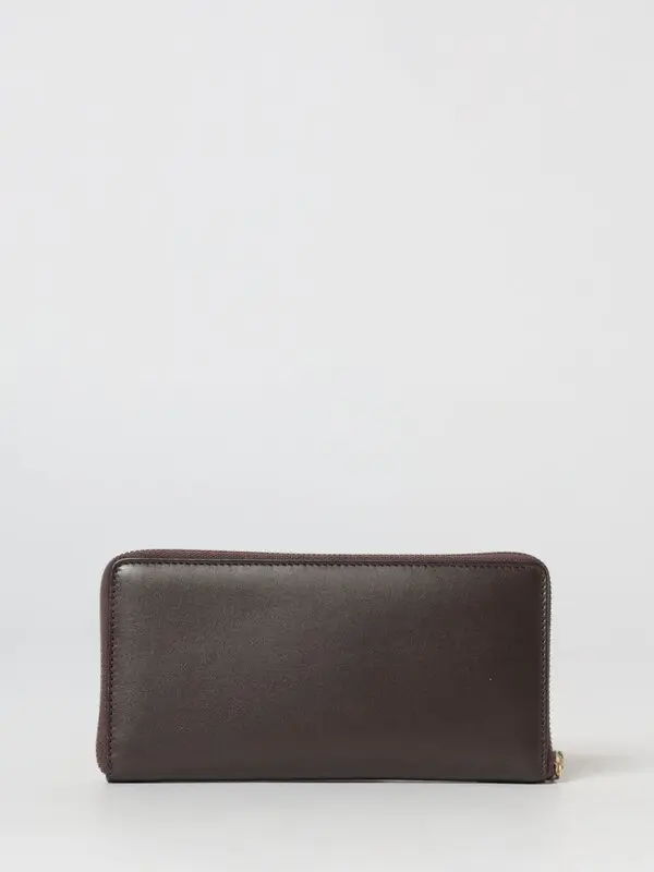 Comme Des Garçons Leather Wallet - Brown