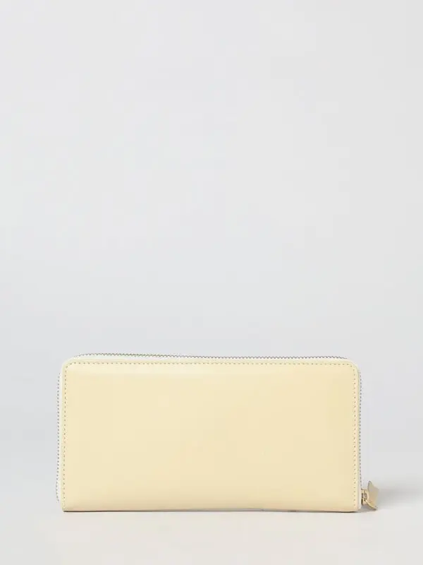 Comme Des Garçons Leather Wallet - White