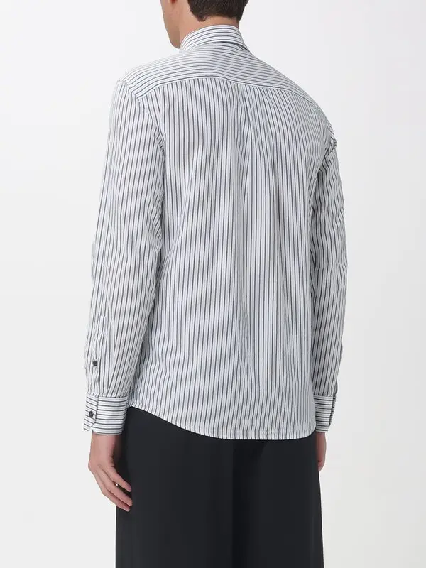 Emporio Armani Striped Cotton Shirt