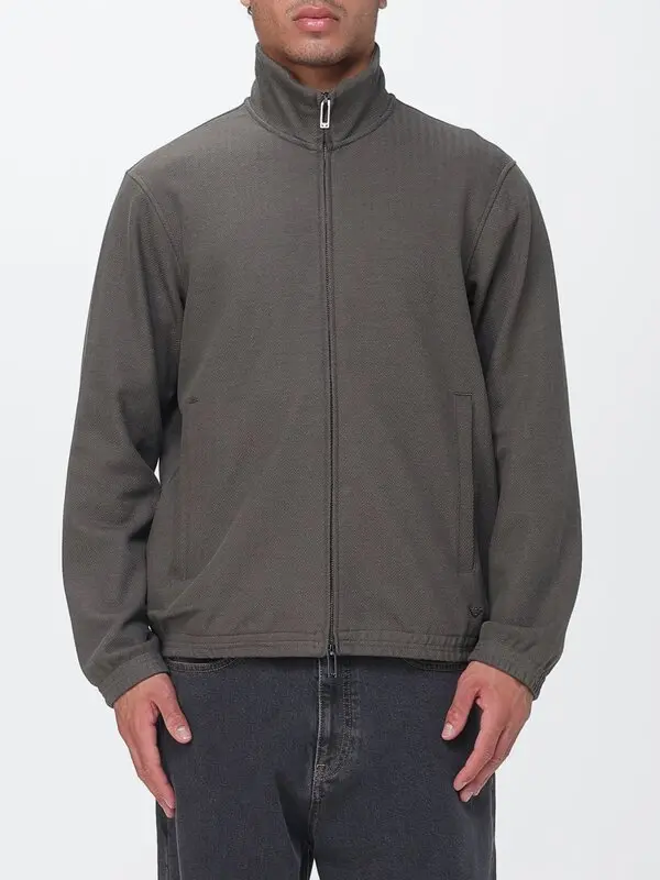 Emporio Armani Zip-up Jacket - Grey