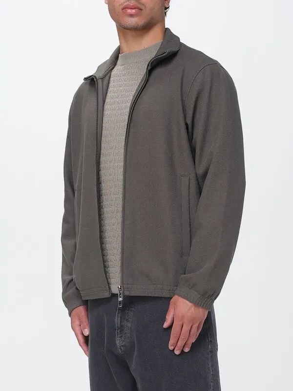 Emporio Armani Zip-up Jacket - Grey