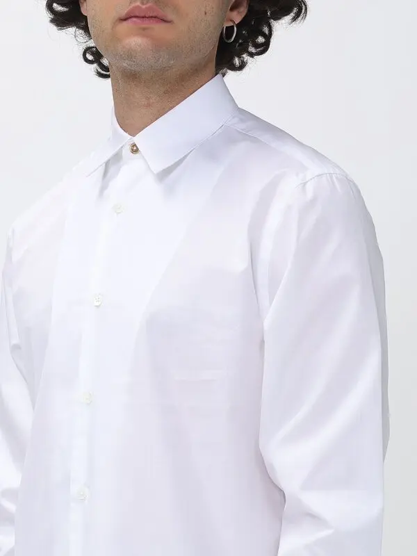 Paul Smith Classic Shirt In Cotton Poplin